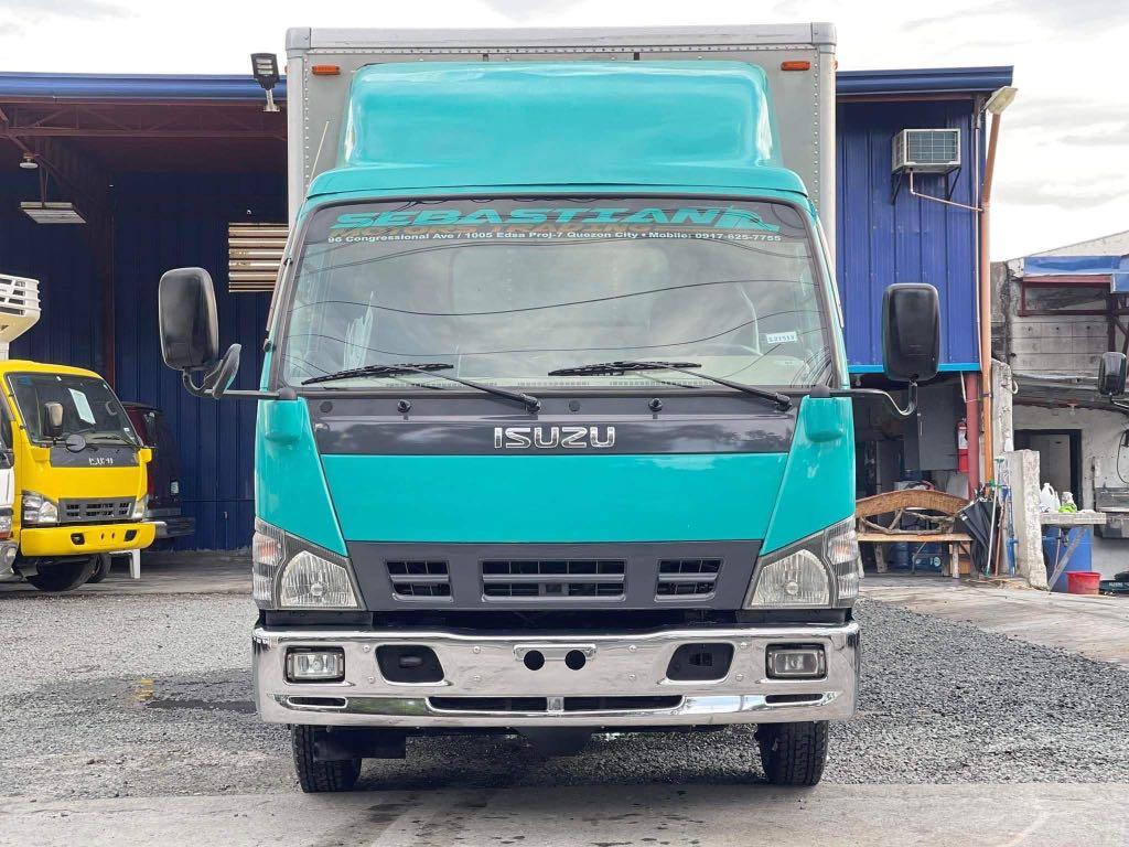 2021 ISUZU ELF ALUMINUM CLOSED VAN 14.10FT NPR WITH POWER LIFTER MOLYE ...