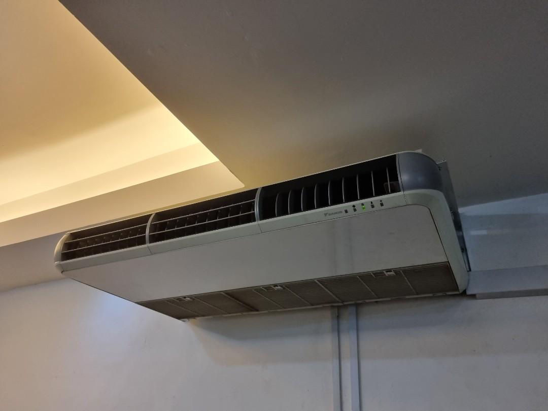 2.5hp DAIKIN Aircond Ceiling Expose, TV & Home Appliances, Kitchen ...