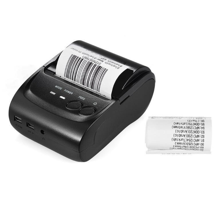 58mm mini thermal printer m58, Computers & Tech, Printers, Scanners ...