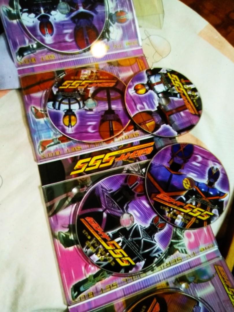 動畫 幪面超人 555 第1~50集 完 TV SERIES FULL SET BOX 6 DVD 中文字幕, 興趣及遊戲, 音樂、樂器 ...