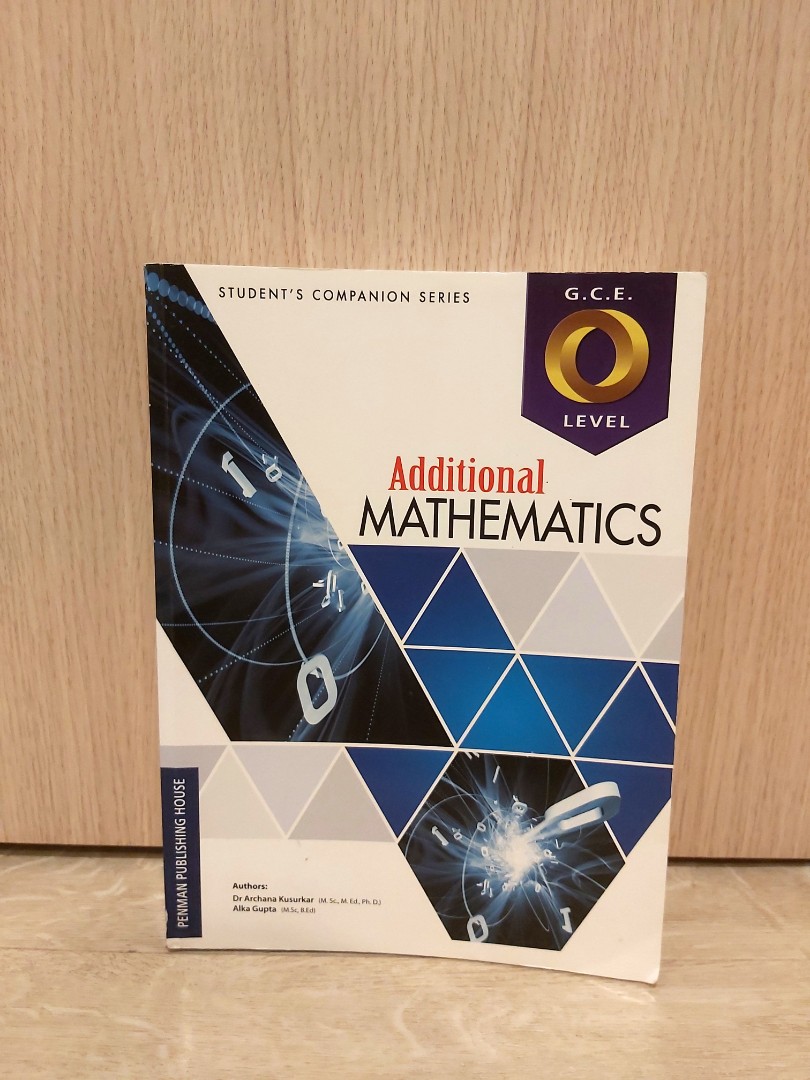 Additional Math O Level Assessment Book, Hobbies & Toys, Books ...