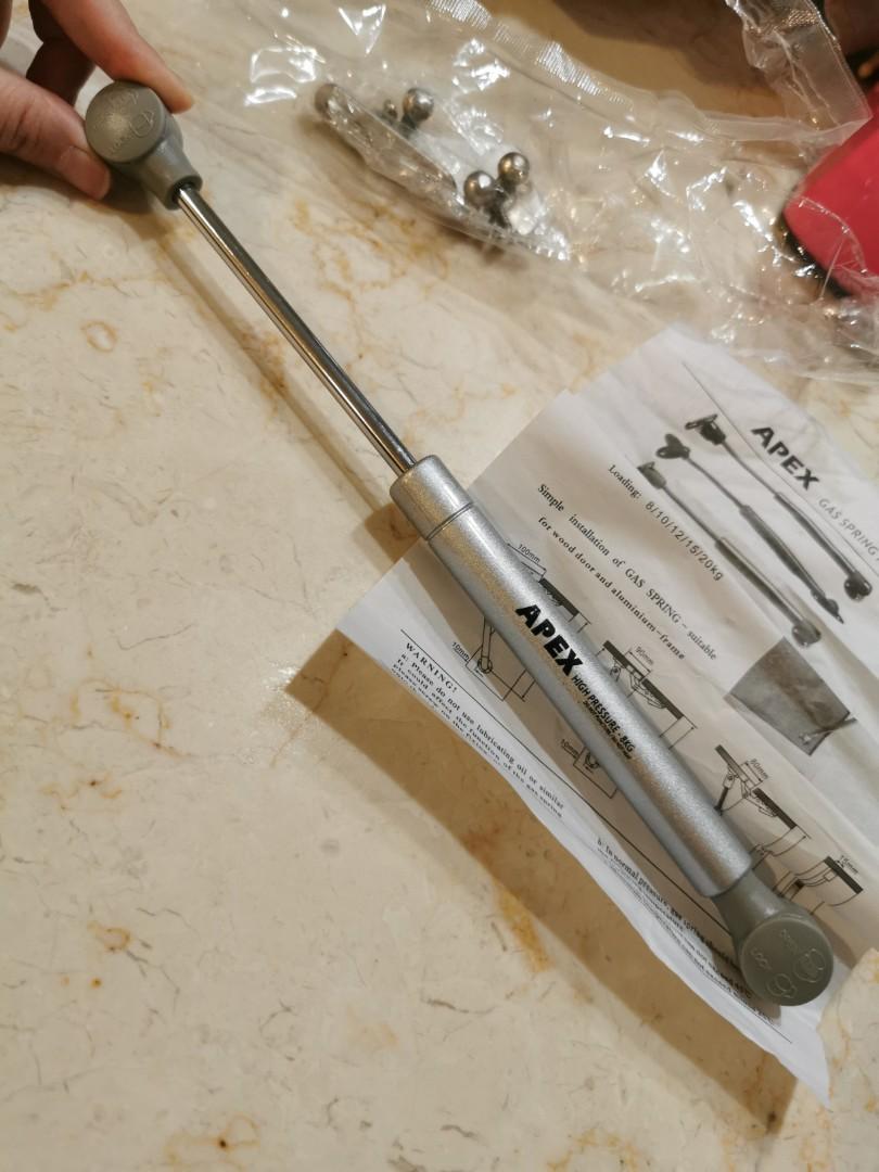 Apex gas spring installation 8kg, Furniture & Home Living, Furniture ...