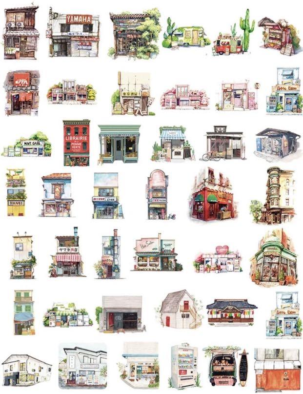 Architecture / Building Stickers (Mystery Pack), Hobbies & Toys ...