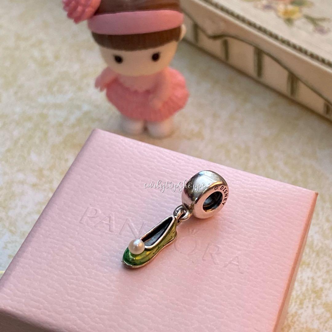 Authentic Pandora Disney Tinker Bell Shoe Dangle Charm, Women's Fashion ...