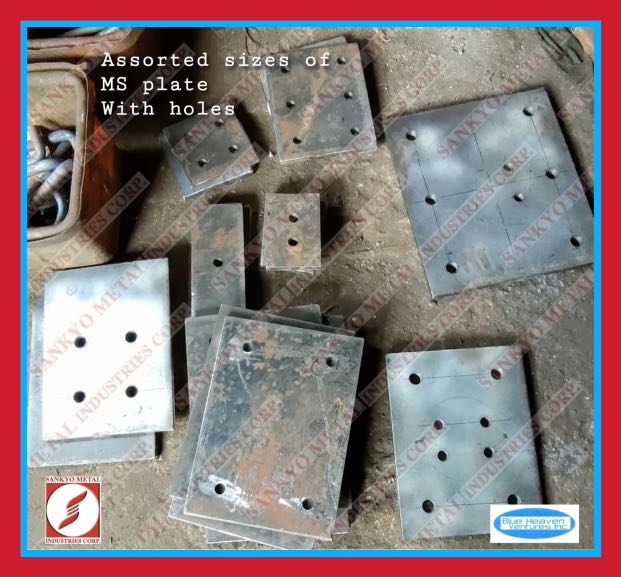 Baseplate MS Plate Steel Plate Gusset Plate, Commercial & Industrial ...