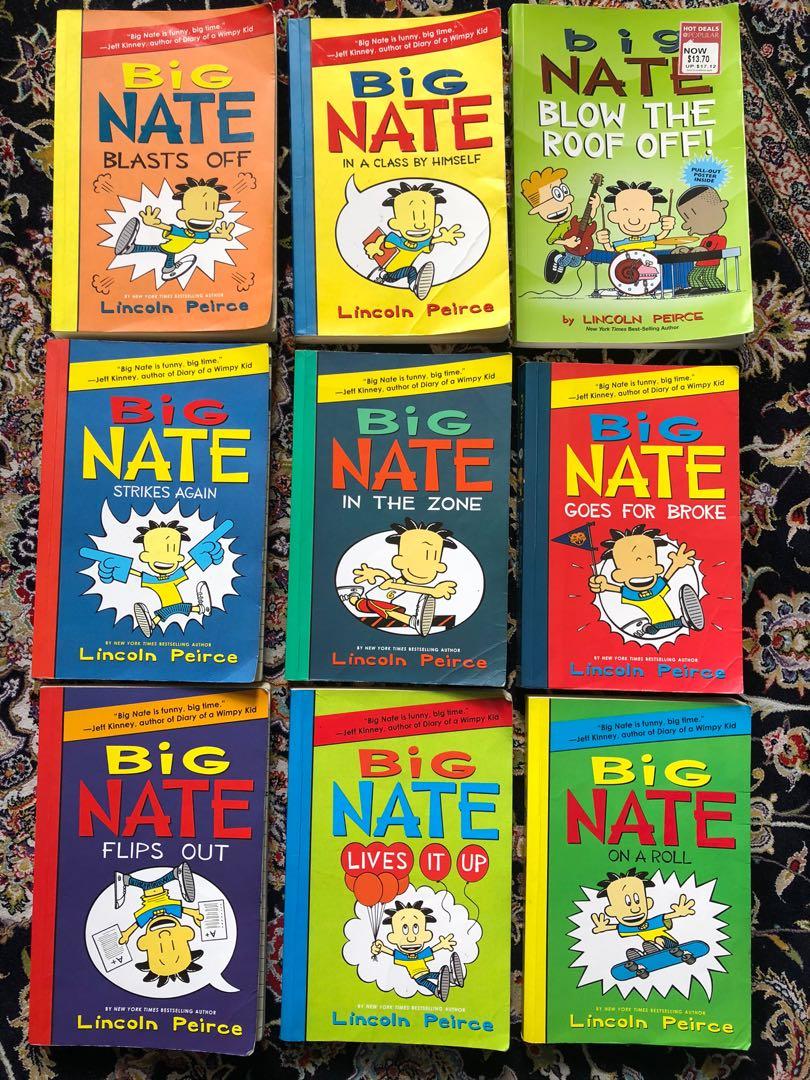 Big Nate - set of 9 books, Hobbies & Toys, Books & Magazines, Children ...