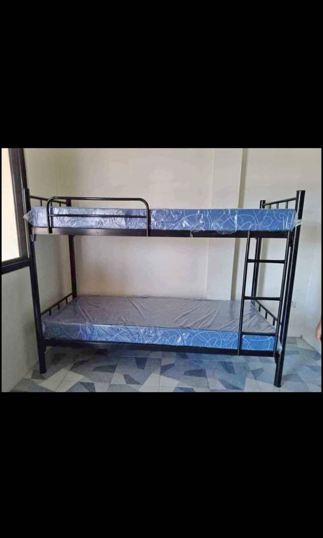 Bunk bed with Mandaue Mattress, Furniture & Home Living, Bathroom ...
