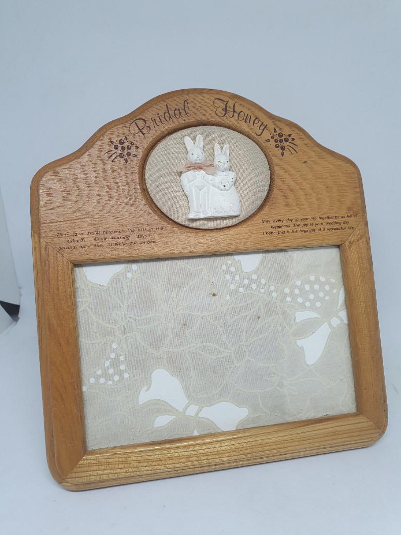 Bunny Photo Frame, Furniture & Home Living, Home Decor, Frames ...