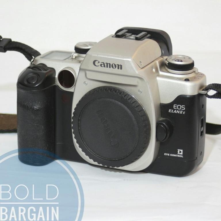 Canon EOS ELAN II E Professional SLR Film Camera 35mm Body, Photography ...