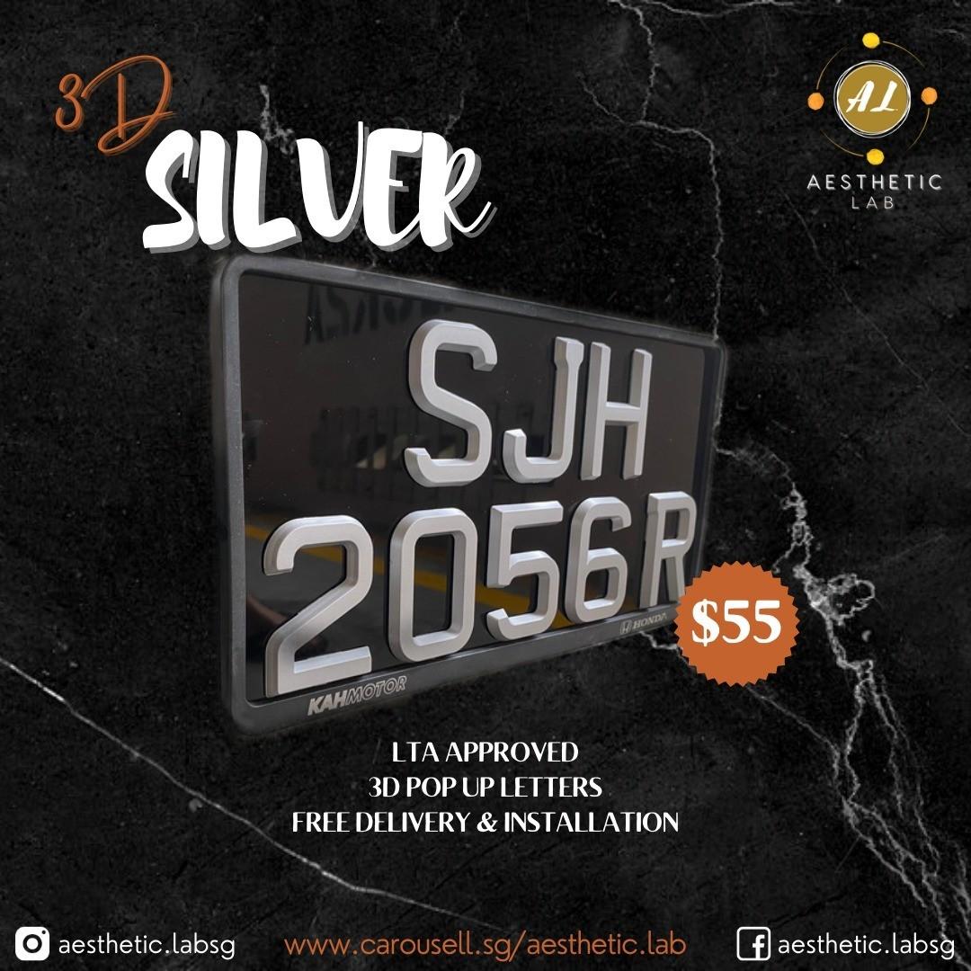 Car Plates - LTA Approved Collection, Car Accessories, Car Plates on ...