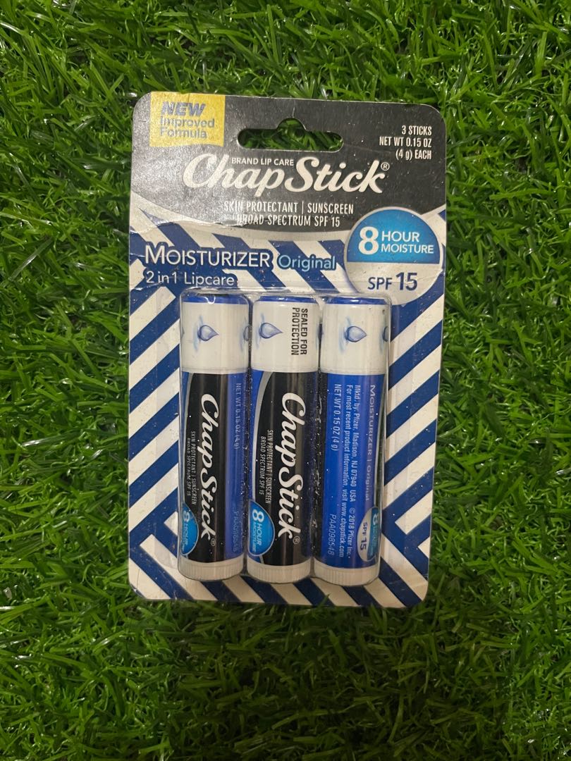 Chapstick set of 3, Beauty & Personal Care, Face, Makeup on Carousell
