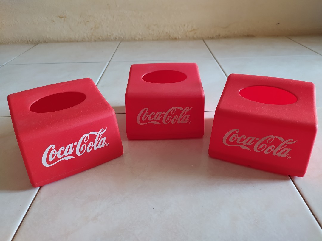 Coca Cola Tissue Box, Furniture & Home Living, Home Decor, Vases ...
