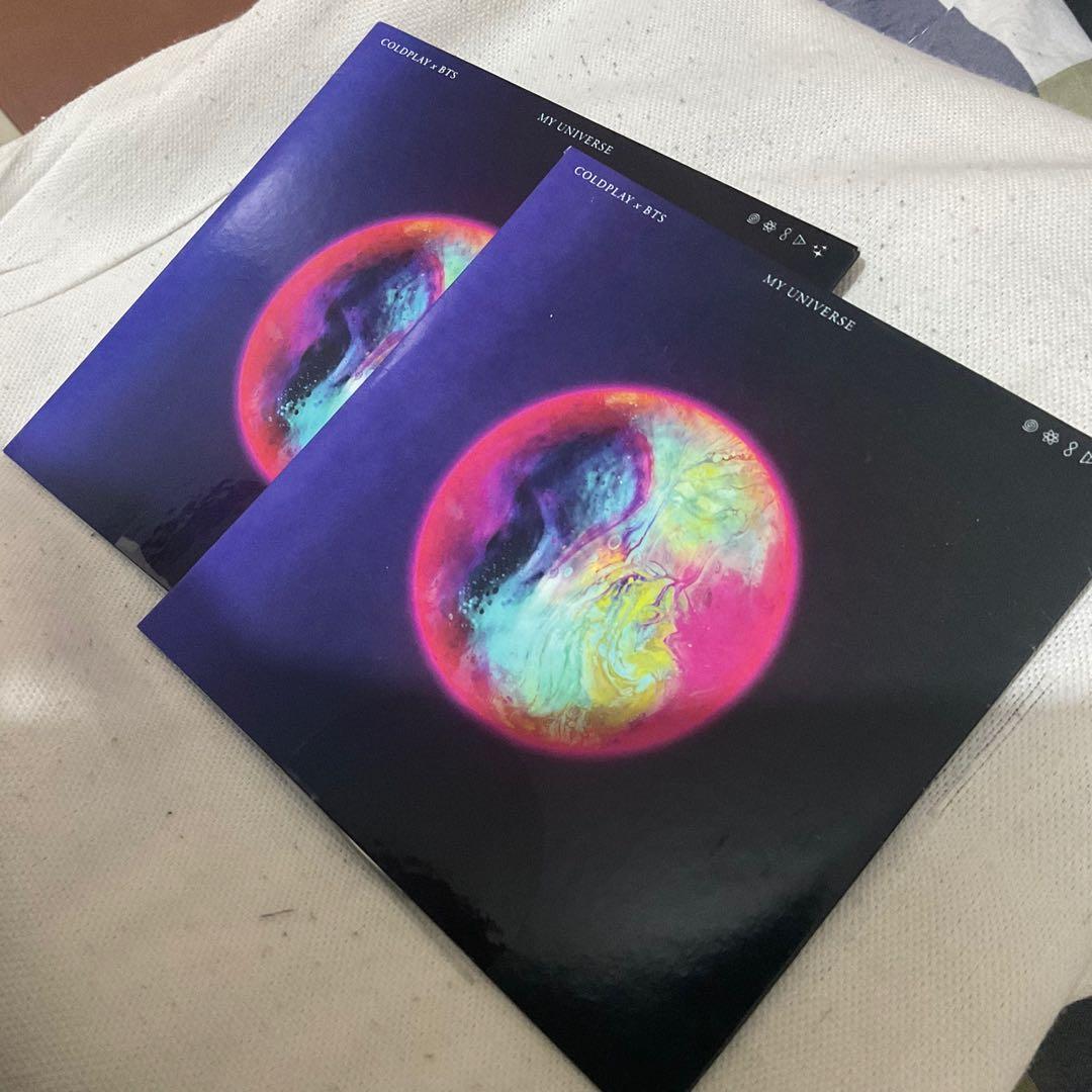 COLDPLAY X BTS MY UNIVERSE SINGLE CD (EPIPHANE / ALTERNATE VERSION) WTS ...