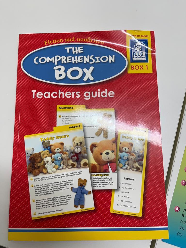 Comprehension boxes, Hobbies & Toys, Books & Magazines, Assessment ...