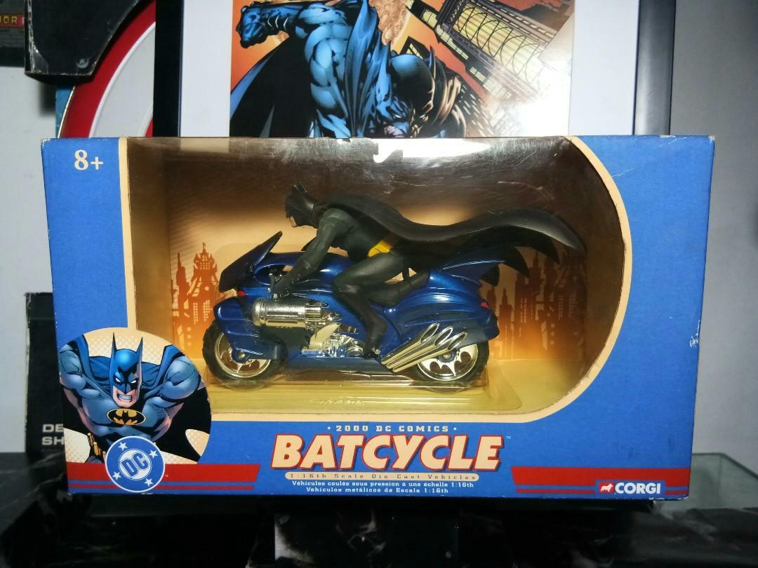Corgi DC Comics 2000 Batman BatCycle 1:16th Scale Die Cast Vehicle ...