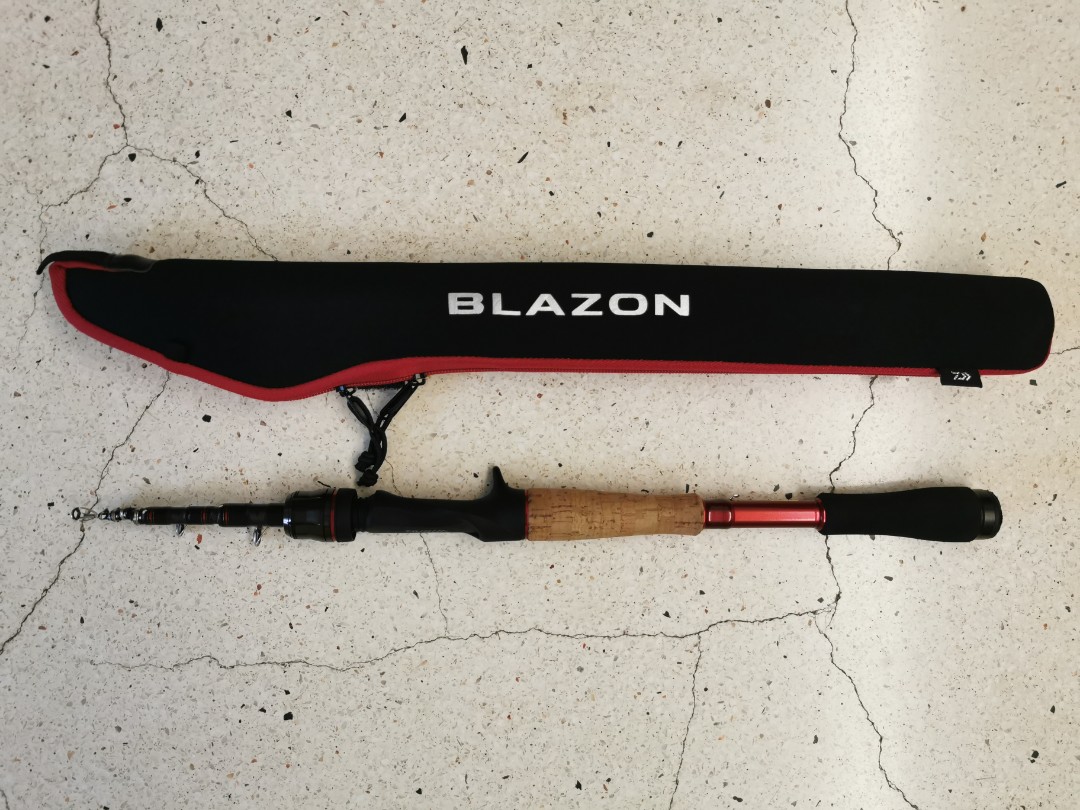 Daiwa Blazon Mobile MB6106TMB (BC) Telescopic Rod, Sports Equipment, Fishing on Carousell