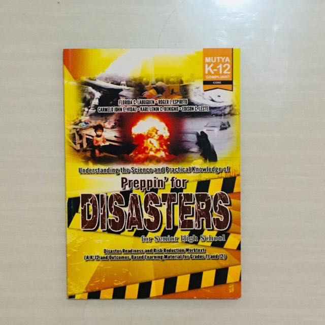 DRRR: Disaster Readiness and Risk Reduction Book for Senior High School ...