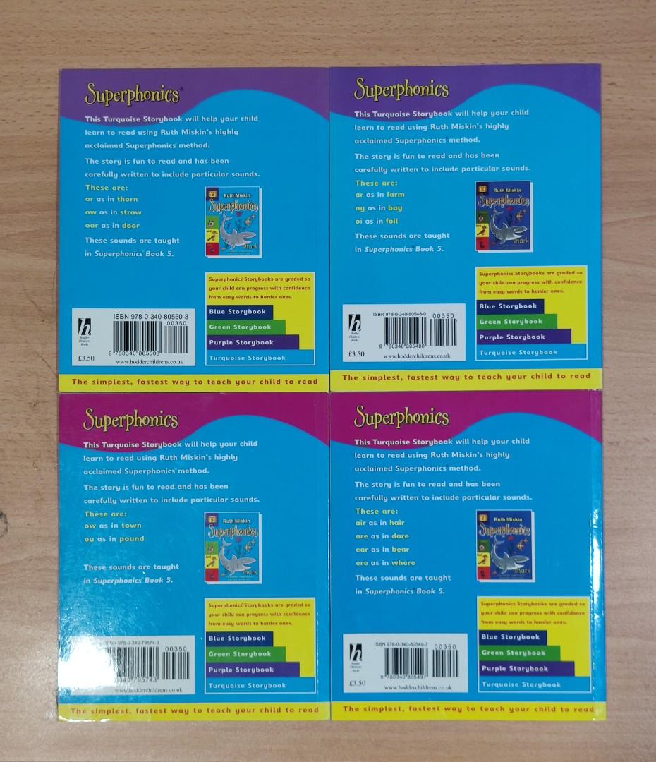 (ENG) Ruth Miskin's Superphonics Turquoise Storybook, Hobbies & Toys ...