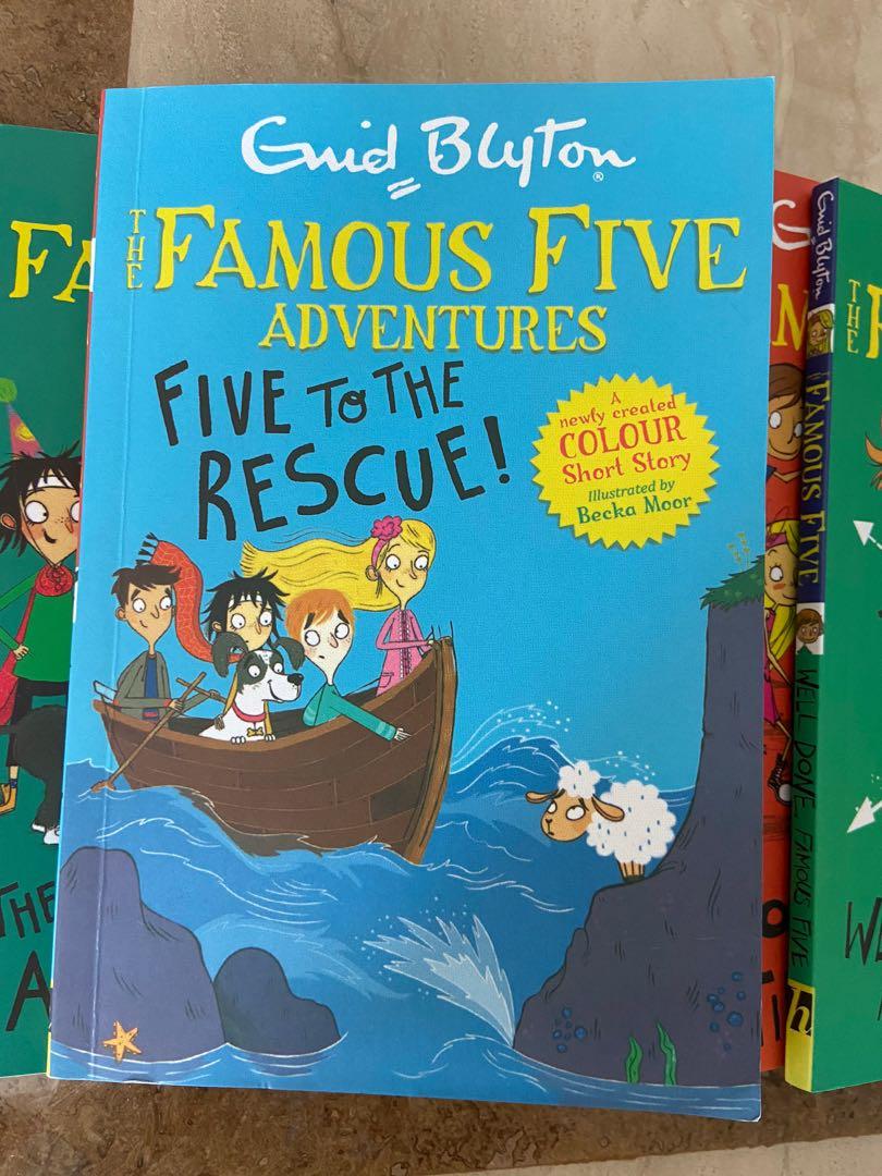 Enid Blyton - Famous Five Adventures full set reading, Hobbies & Toys ...