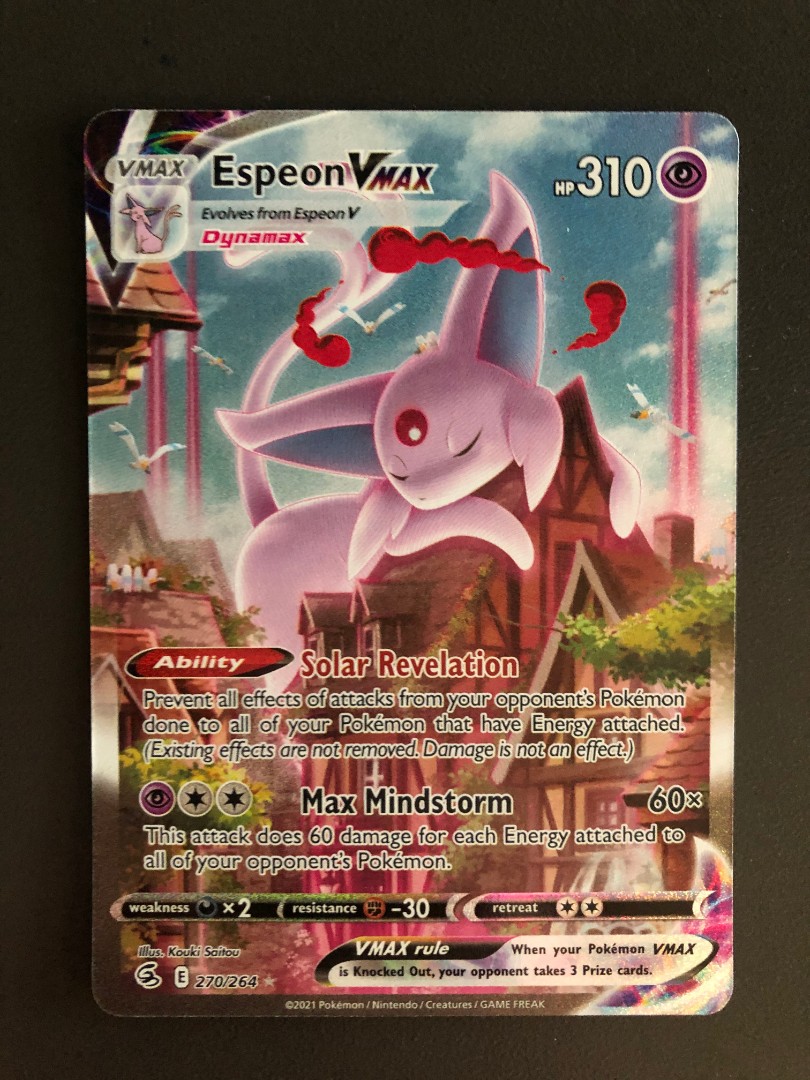 Espeon VMax Alternate Art, Hobbies & Toys, Toys & Games on Carousell