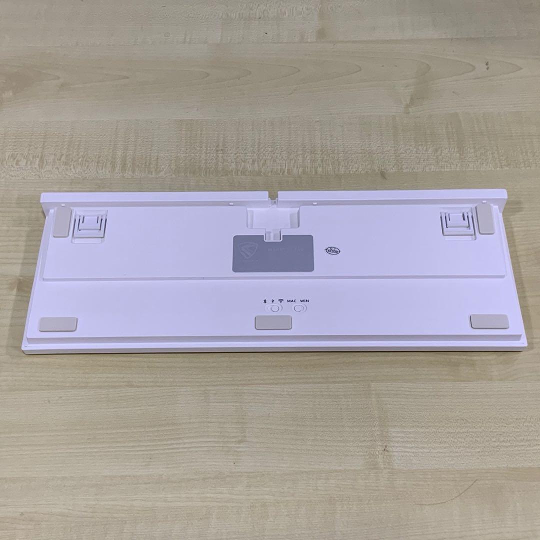 FLESPORTS FL980 RGB HOT-SWAPPABLE 1800 Keyboard, Tri-Mode Connectivity ...