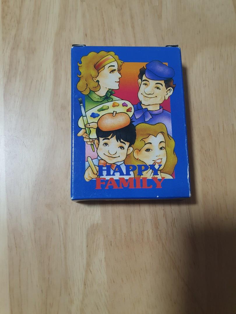 FREE Happy Family Card game, Hobbies & Toys, Toys & Games on Carousell