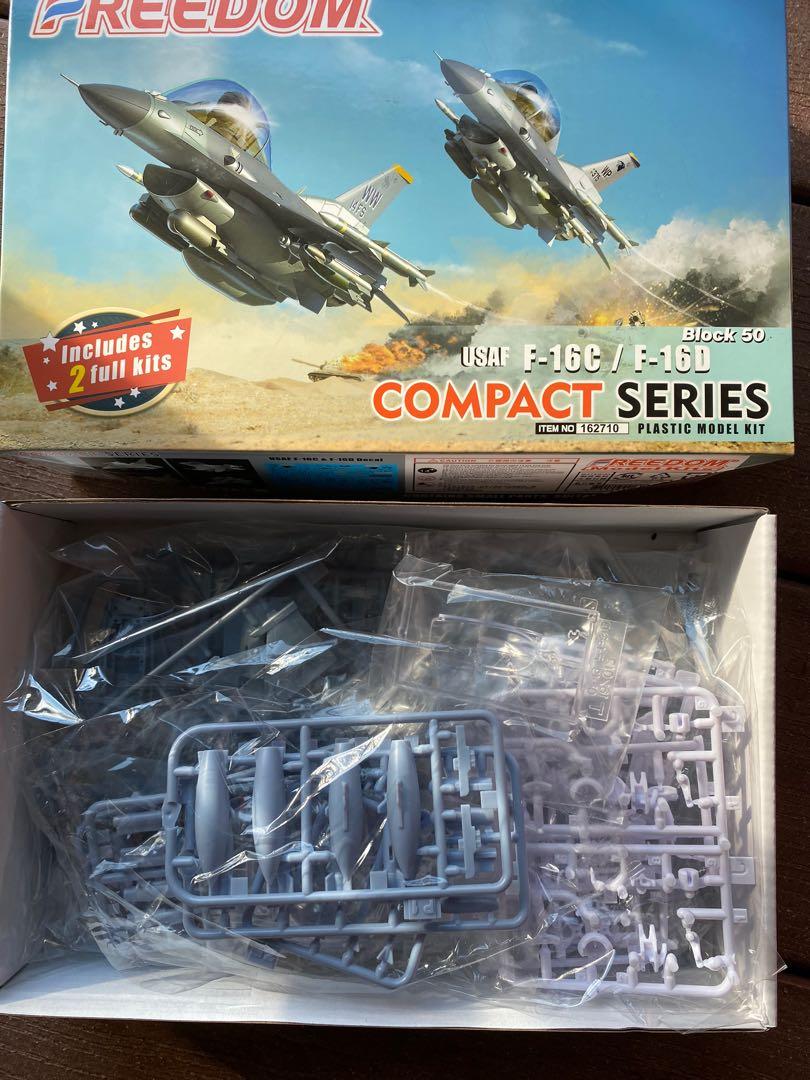 Freedom USAF F-16C/F-16D Block 50 Model Kits, Hobbies & Toys, Toys ...