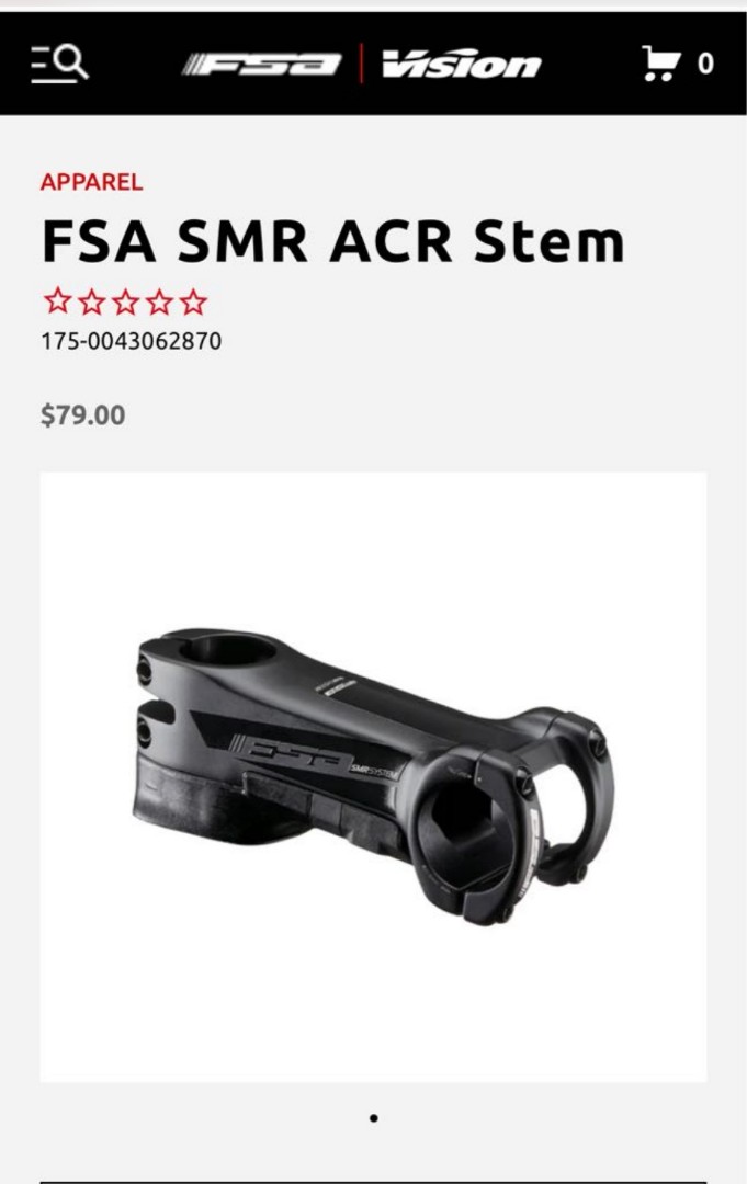 Fsa SMR Stem - 90mm, Sports Equipment, Bicycles & Parts, Parts ...