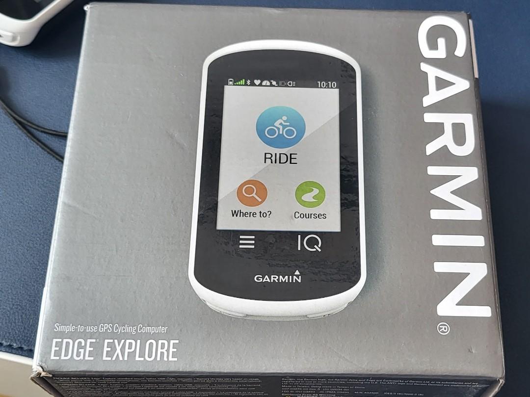 Garmin Edge Explore - SG Maps, Sports Equipment, Bicycles & Parts ...