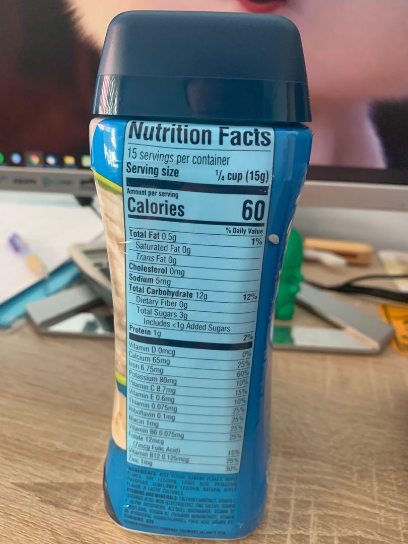 Gerber Rice Banana Apple Cereal, Babies & Kids, Nursing & Feeding ...