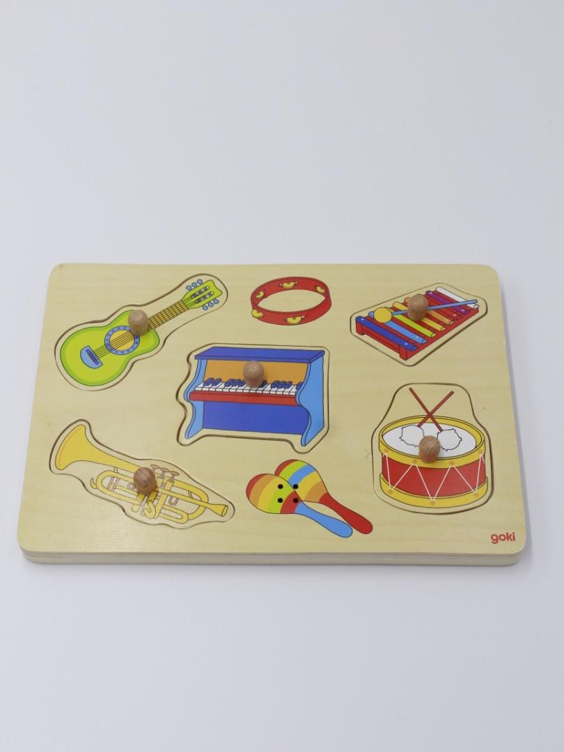 Goki Musical Puzzle - battery operated, Hobbies & Toys, Toys & Games on ...