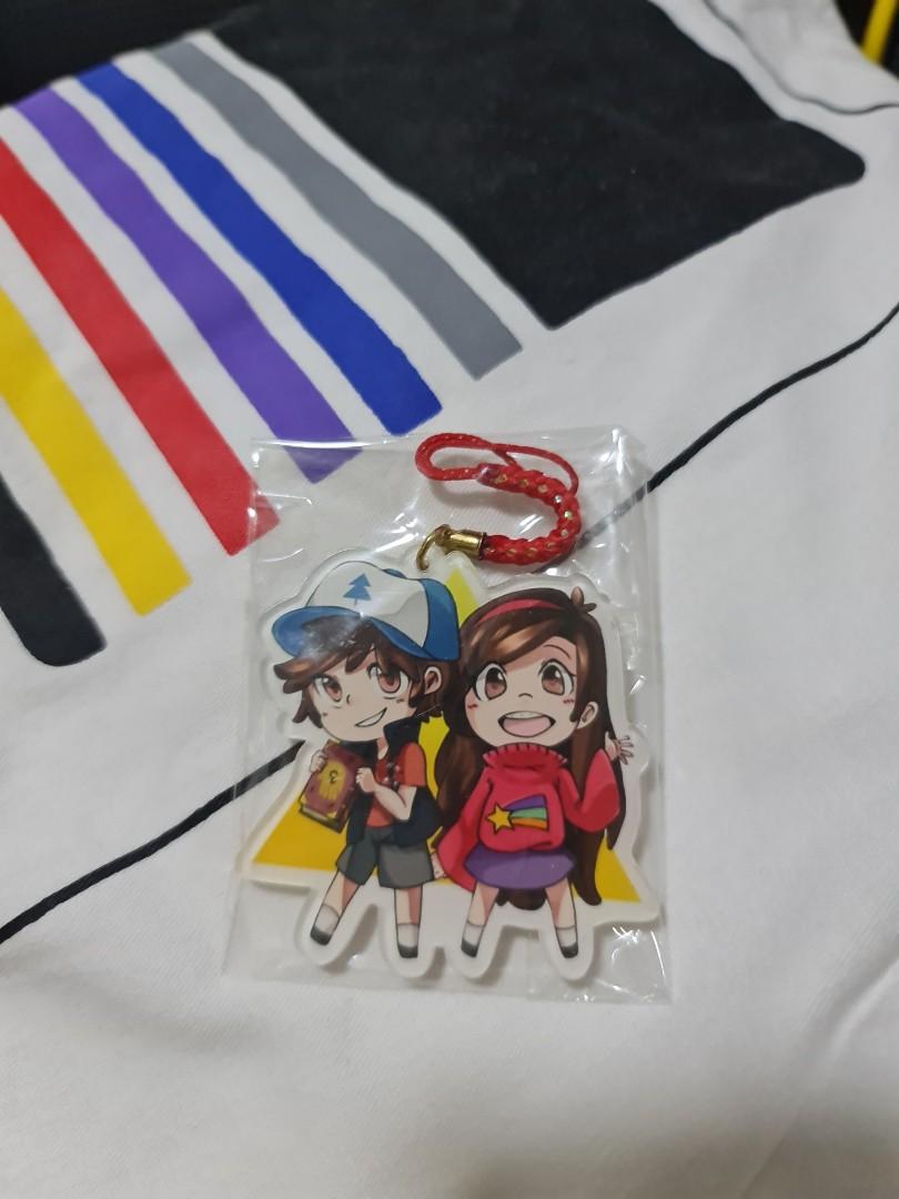 Gravity Falls Keychain, Hobbies & Toys, Memorabilia & Collectibles, Fan ...
