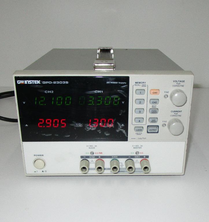 GW Instek GPD-2303S DC Power supply, Computers & Tech, Office ...