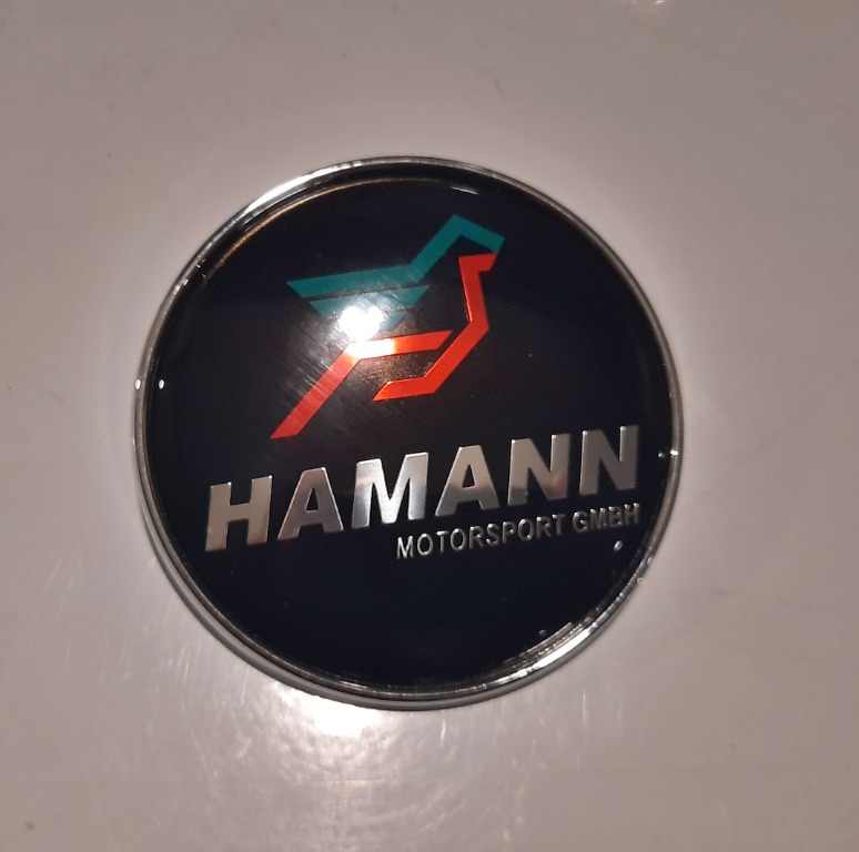 HAMANN MOTORSPORT GMBH Rear Trunk Logo Badge Emblem 74mm, Auto ...