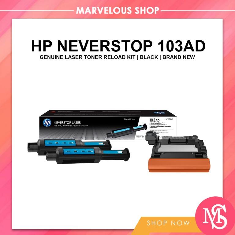 HP 103AD / HP 103A Original Never-stop Laser, W1103A, W1103AD | HP ...