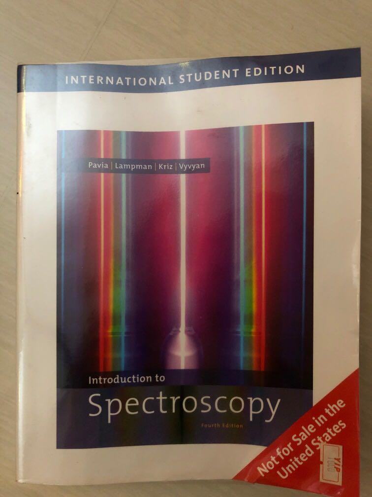 Introduction to Spectroscopy, Hobbies & Toys, Books & Magazines ...