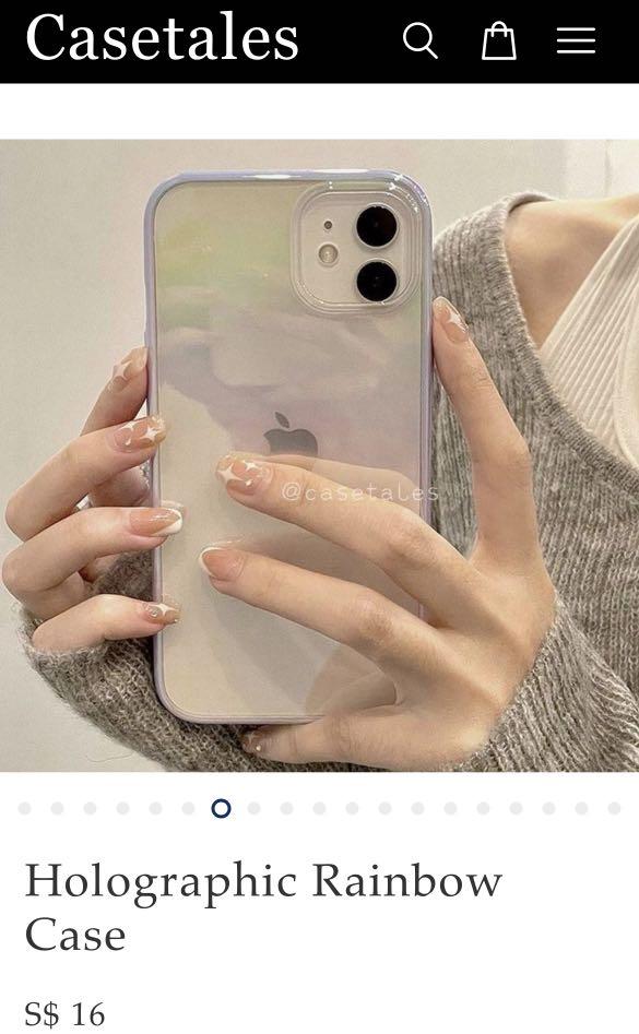 Iphone 13 holographic casing, Mobile Phones & Gadgets, Mobile & Gadget ...