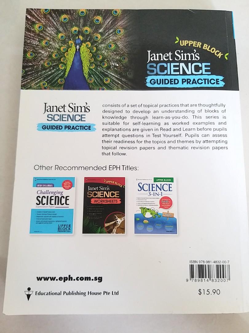 Janet Sim's Science Guided Practice Upper Block, Hobbies & Toys, Books ...