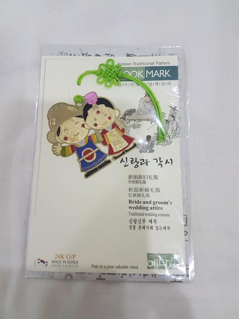 Korean Traditional Pattern Bookmark, Hobbies & Toys, Collectibles ...