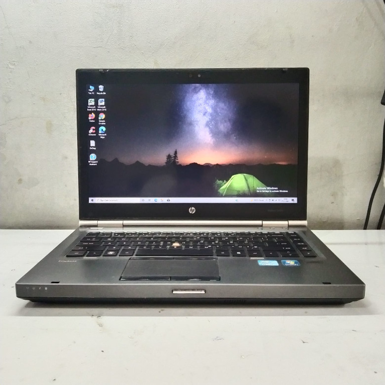 Laptop HP Elitebook core i7 Ram 4 GB untuk games dan desain, Elektronik ...