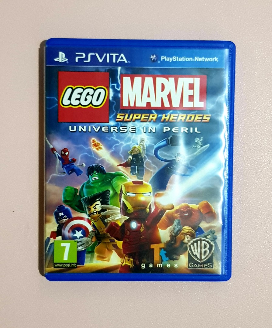 Lego Marvel Super Heroes Ps Vita, Video Gaming, Video Games ...