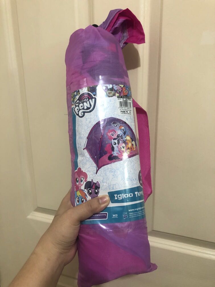 Little Pony tent for kids, Hobbies & Toys, Toys & Games on Carousell