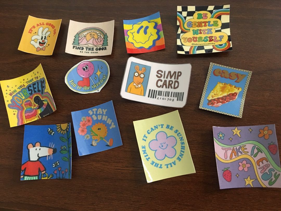 Lucid Street Sticker Pack (12 Pcs.), Hobbies & Toys, Stationary & Craft ...