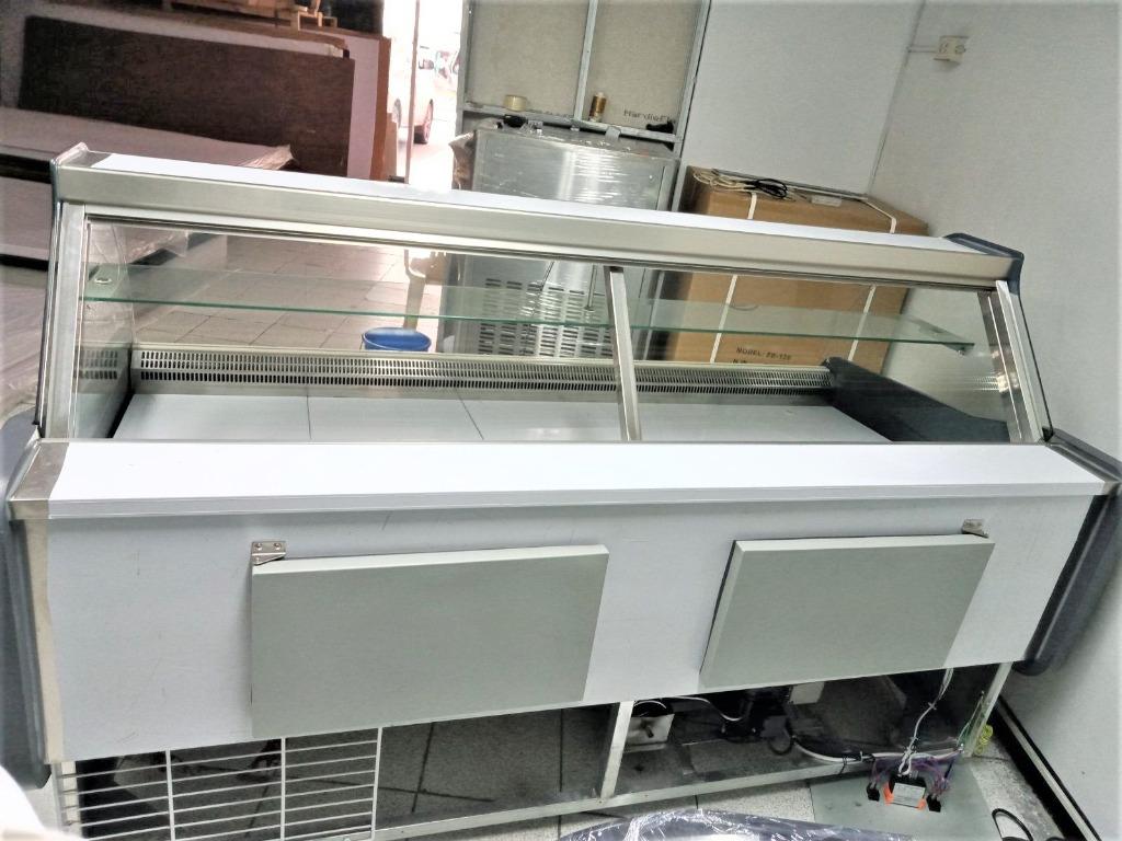 LUXURY DESIGN MEAT DISPLAY CHILLER WITH EXTRA GLASS SHELVES, Commercial ...