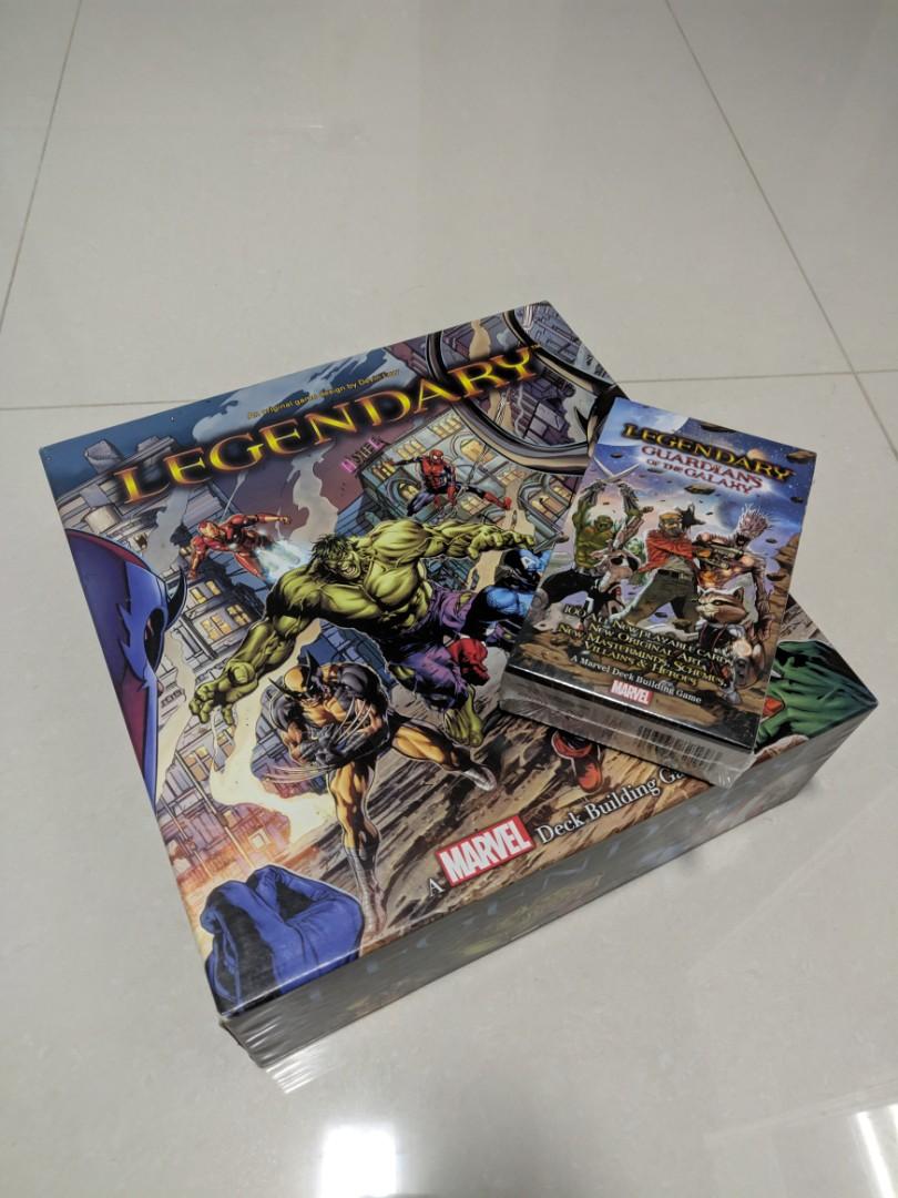 Marvel Legendary Board Game + Guardians of the Galaxy Expansion ...