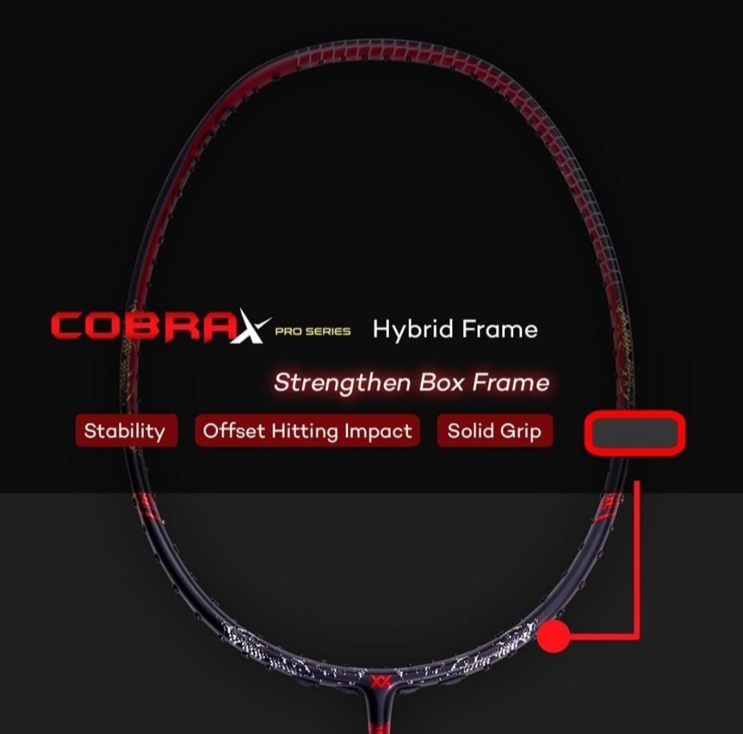 Maxx Cobra X Pro Series Badminton Racket 4UG6/ 3UG6, Sports Equipment ...