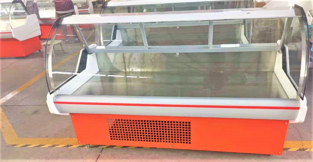 MEAT CHILLER SHOWCASE 2METER FAN COOLING, Commercial & Industrial ...