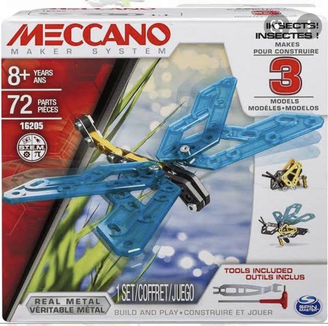 MECCANO ( MAKER SYSTEM ) insects 3 in1, Hobbies & Toys, Toys & Games on ...