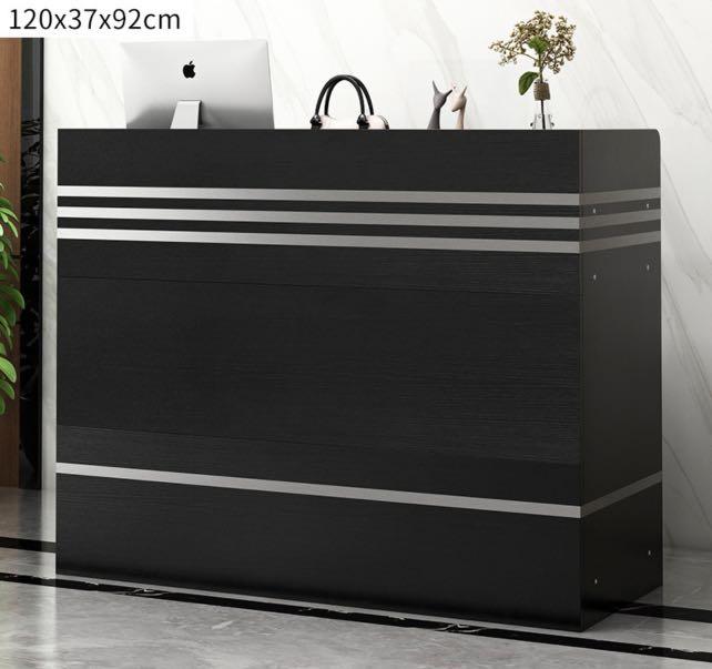Modern Black Counter Table, Furniture & Home Living, Furniture, Tables ...