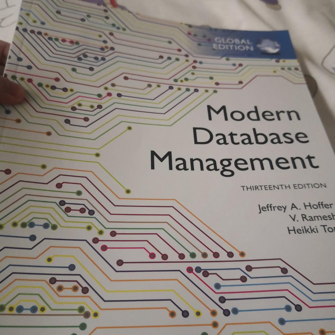 Modern Database Management 13ed, Hobbies & Toys, Books & Magazines ...